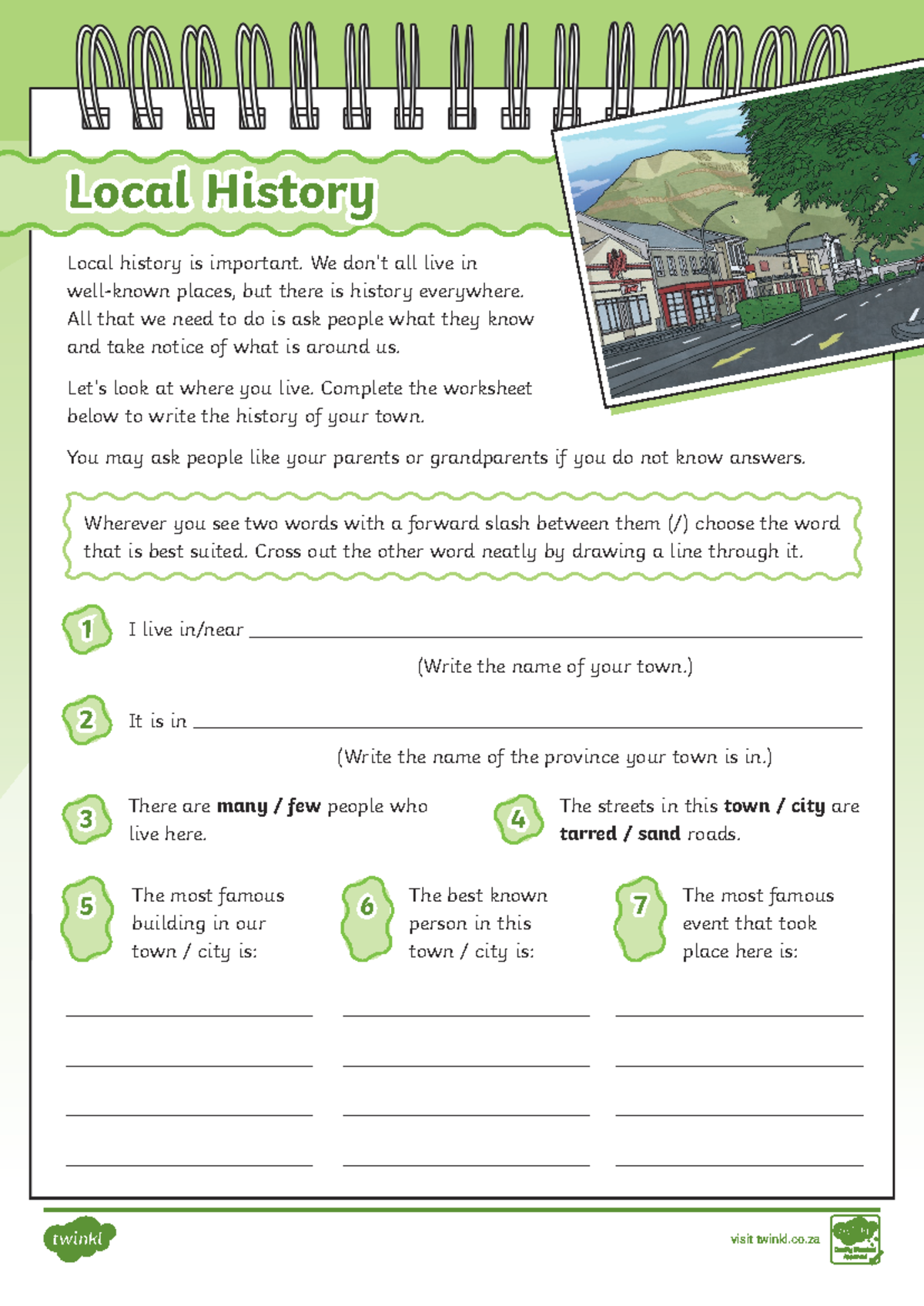 Local History Activity - 55 Local HistoryLocal History Local history is ...