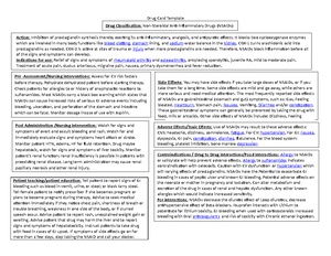 Drug Card Week 3 Loop Diuretic - Drug Card Template Patient teaching ...