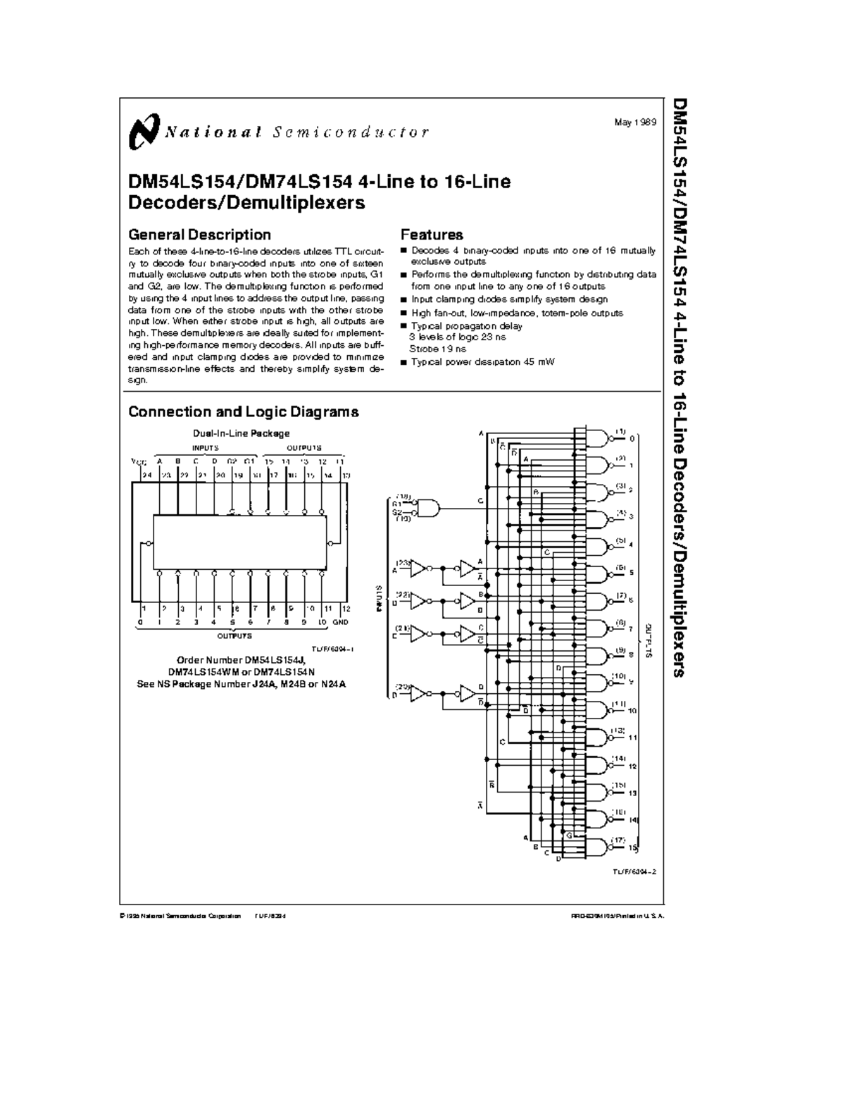 74LS154 p1 - Example of FSA structure given in class - TLF ...