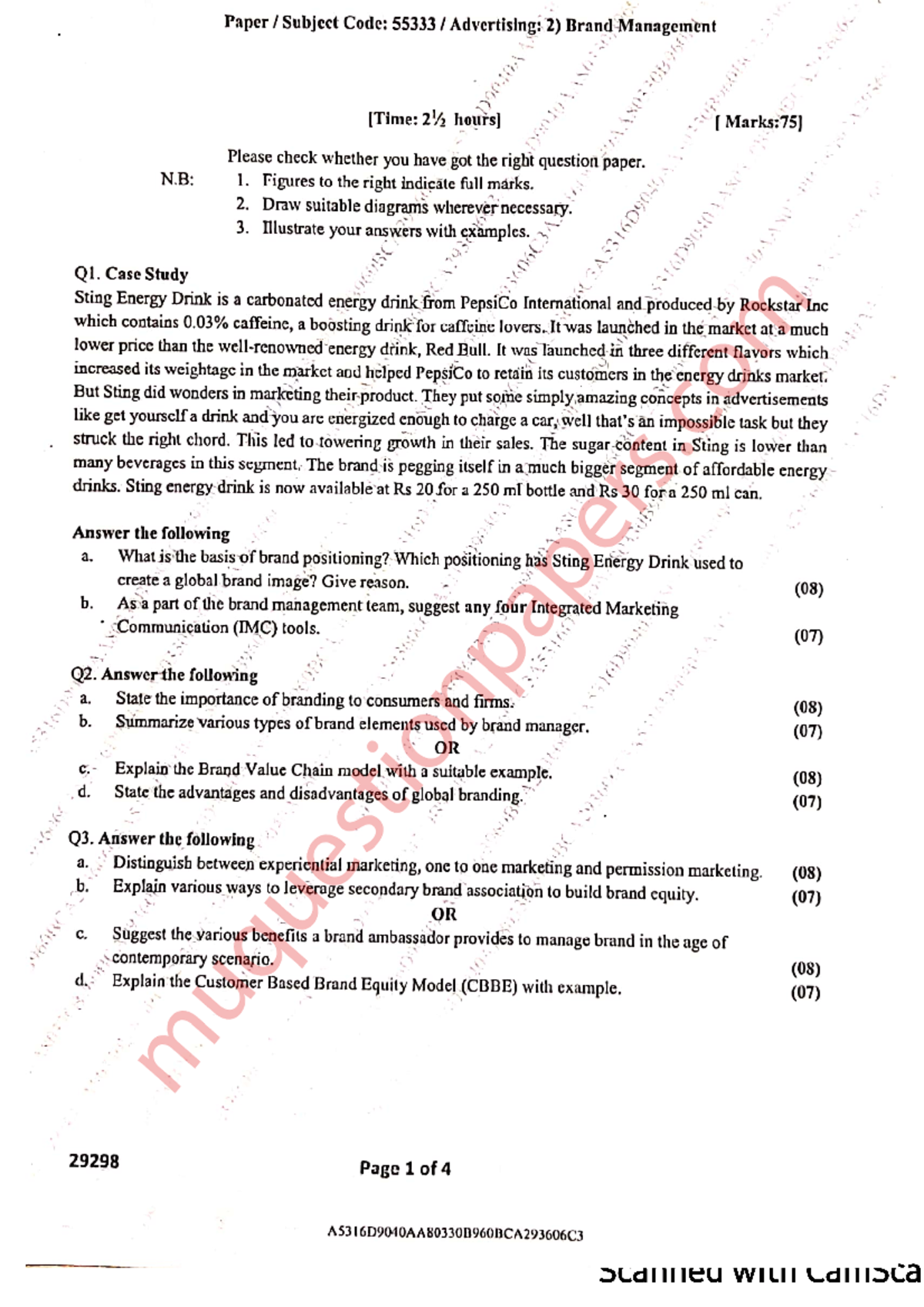 Arts ba-in-multimedia-and-mass-communication-bammc semester-6 2023 may ...