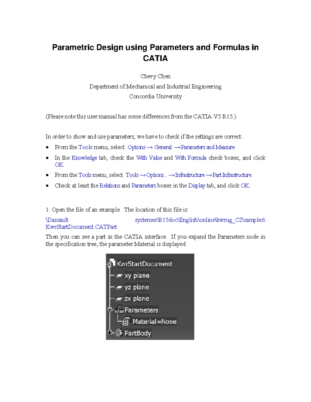 9-Parametric design - lectures - Parametric Design using Parameters and ...