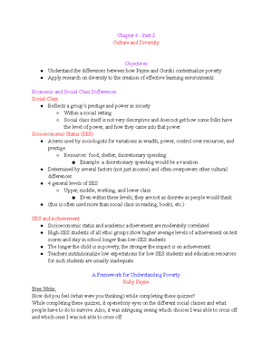 SEU 312- Chapter 3 Notes - SEU 312 Chapter 3 Notes The Self, Social ...