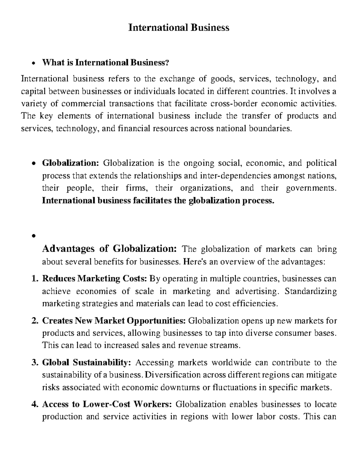 Slide 11 Explained - some intro to business notes of University of ...