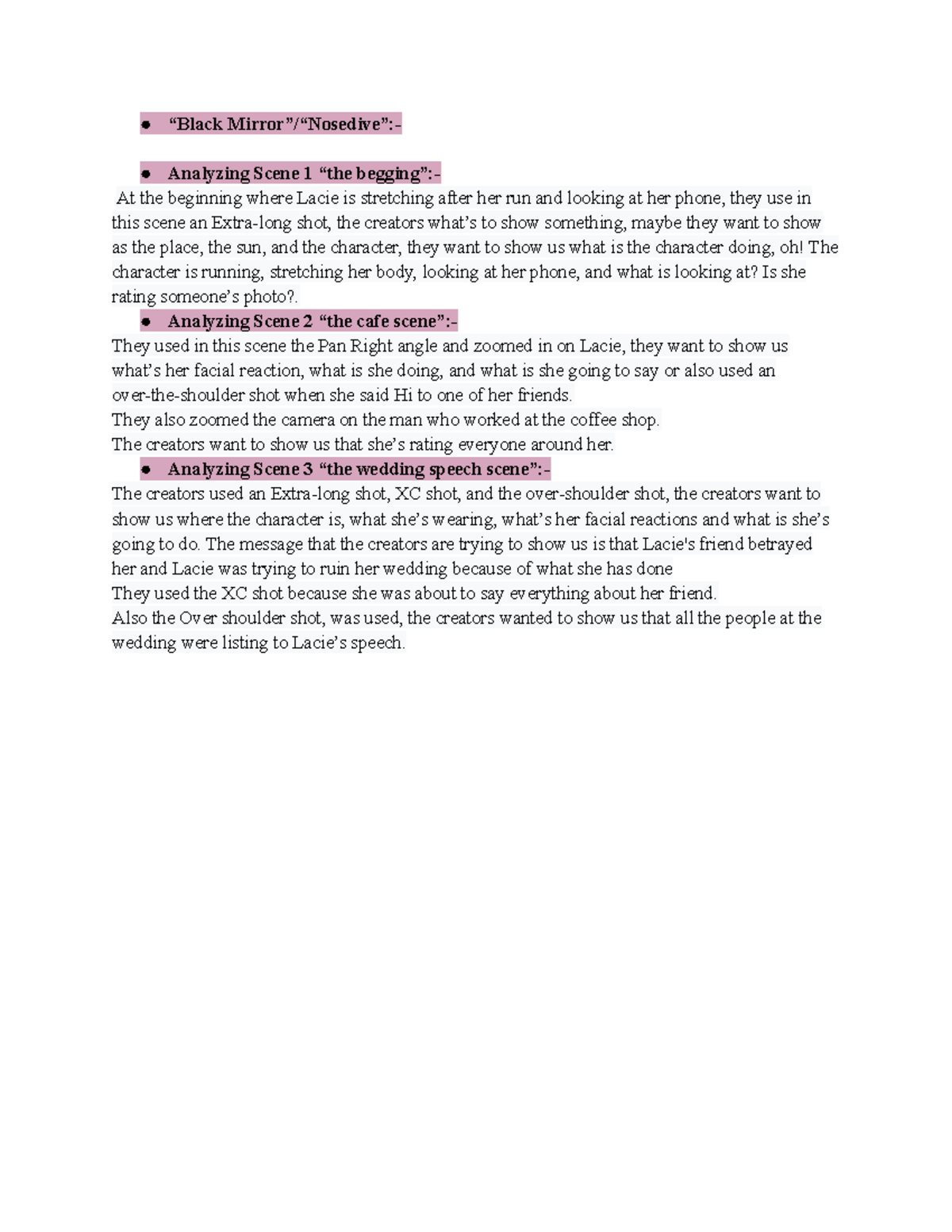 Black Mirror Nosedive Analysis Essay at Alyssa Coode blog