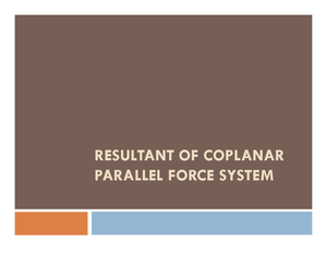 Moment of a Force - MKAB213 - Moment of a Force The moment of a force ...