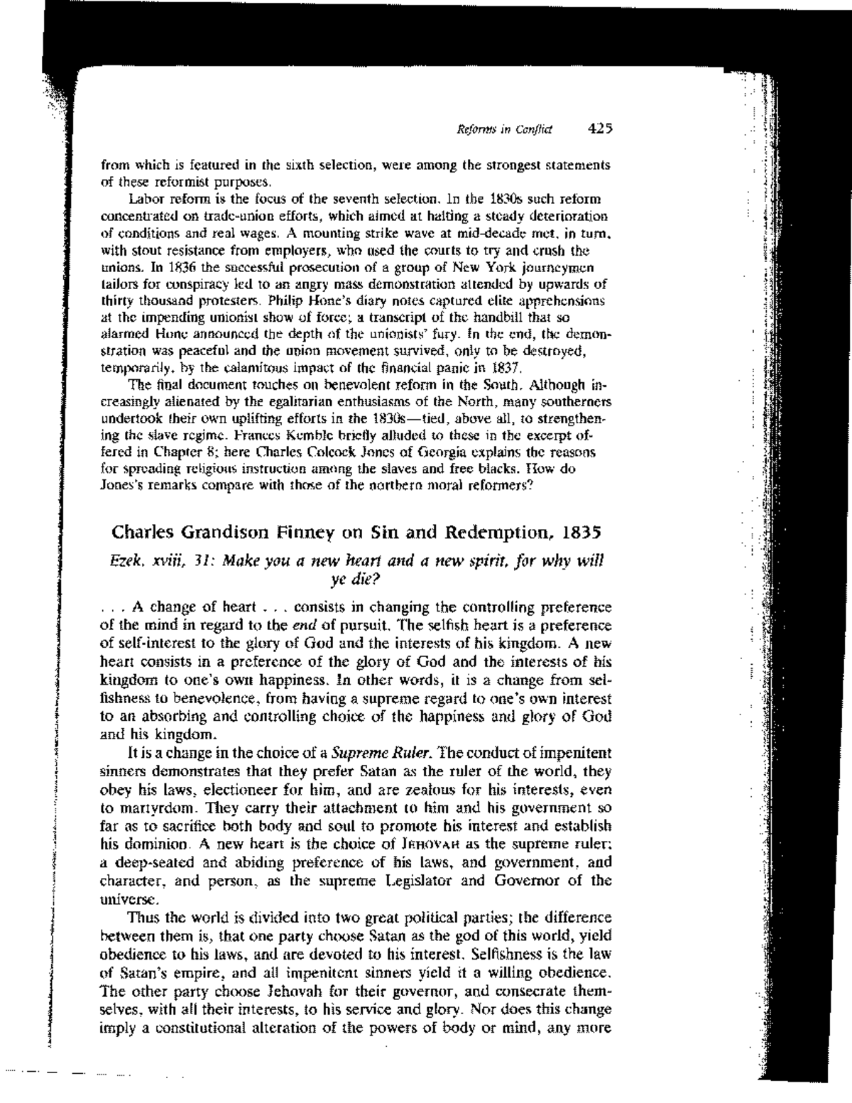 Finney, Beecher Wright - Reforms in Conflict 425 from which is featured ...