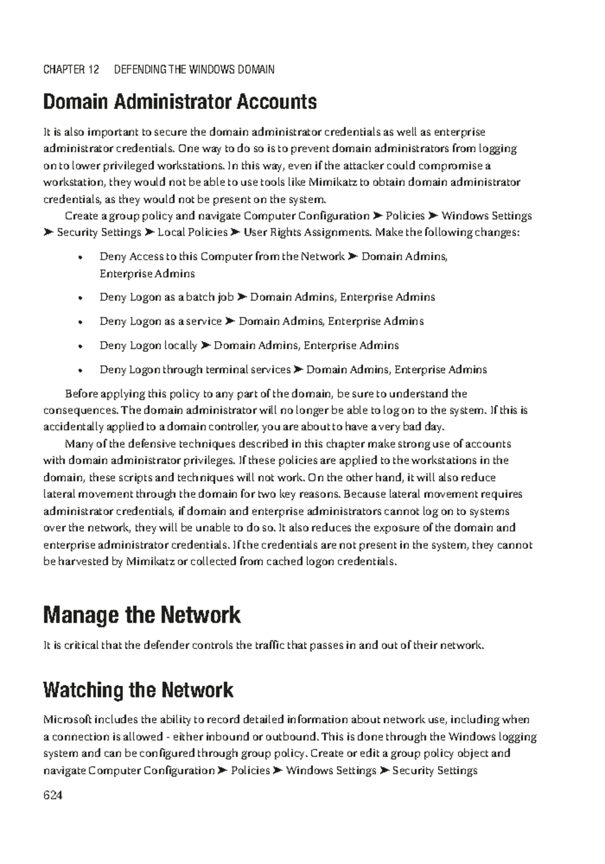Cyber Operations-93 - Domain Administrator Accounts It is also ...