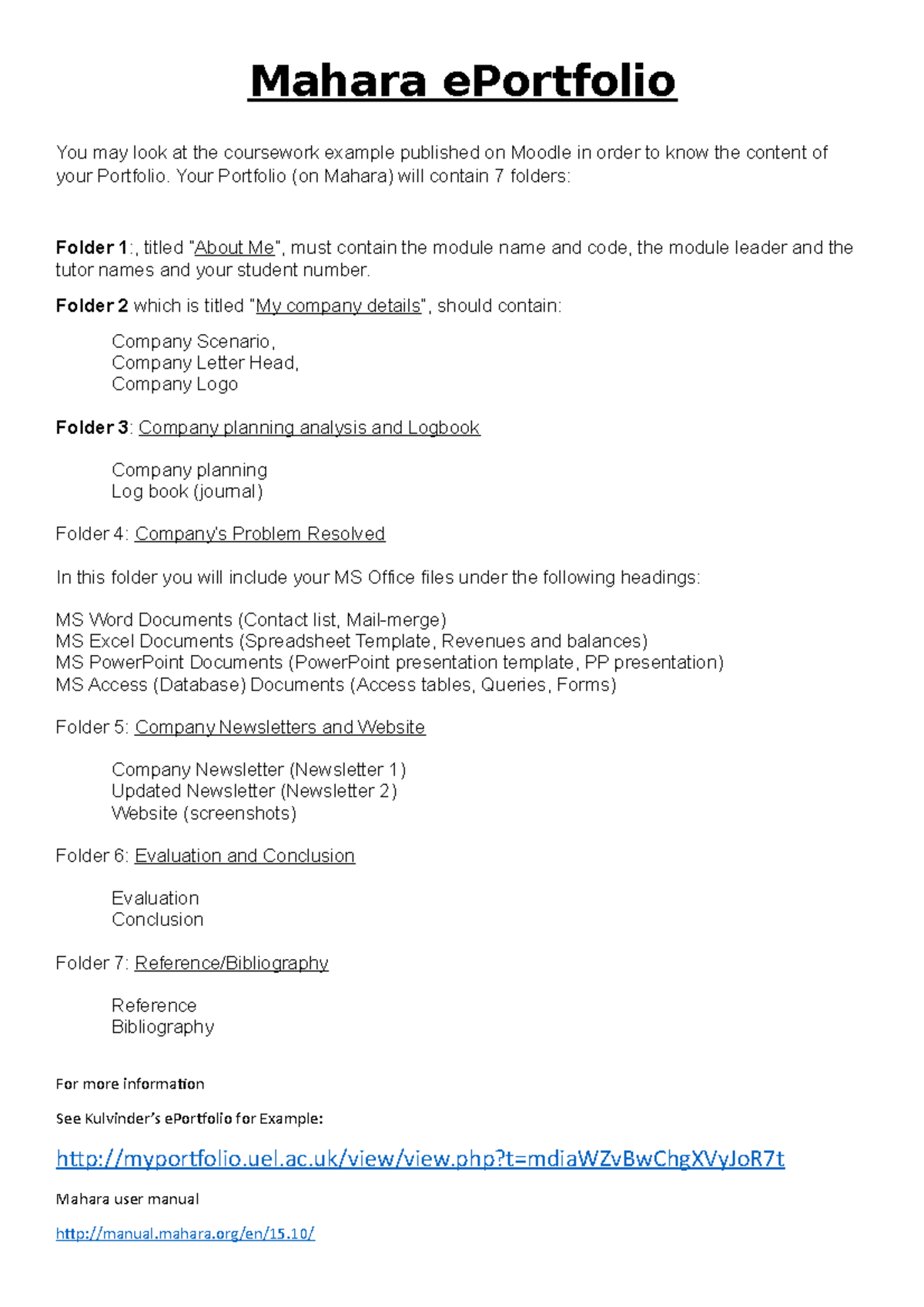 Mahara e Portfolio guide - Mahara ePortfolio You may look at the ...