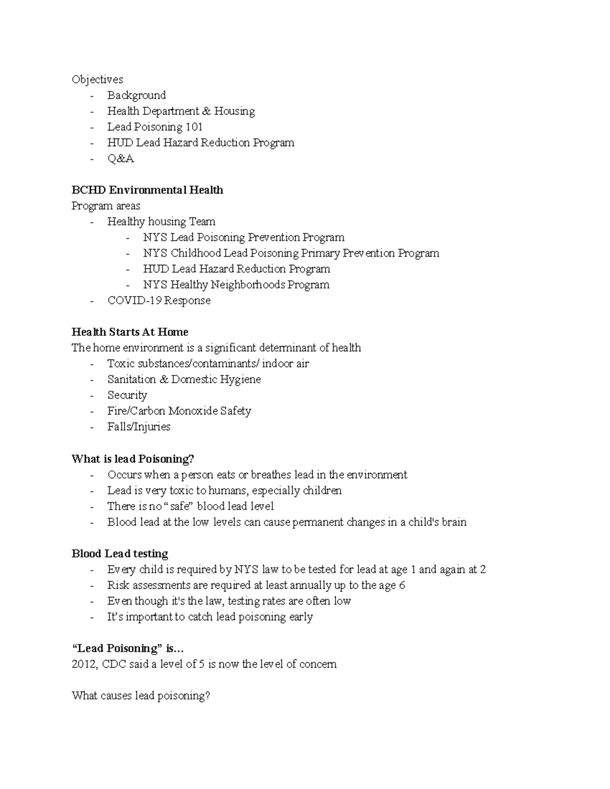 Lead posioning - Understanding lead poisoning and how anthropological ...