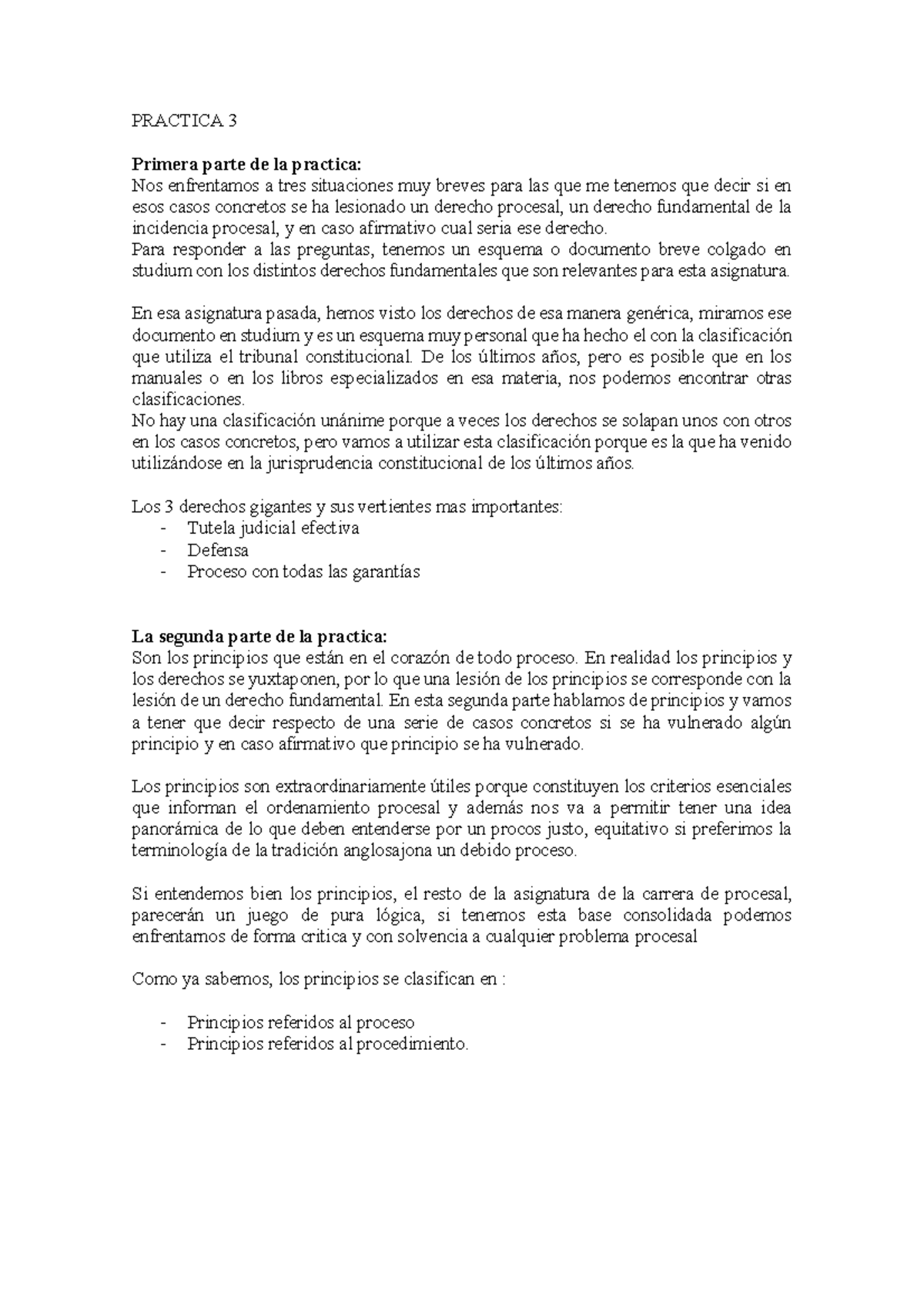 Practica 3 - PRACTICA 3 Primera parte de la practica: Nos enfrentamos a tres situaciones muy ...