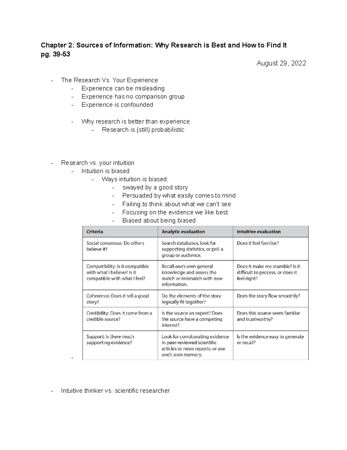 Chapter 2 Sources of Information Why Research is Best and How to Find ...