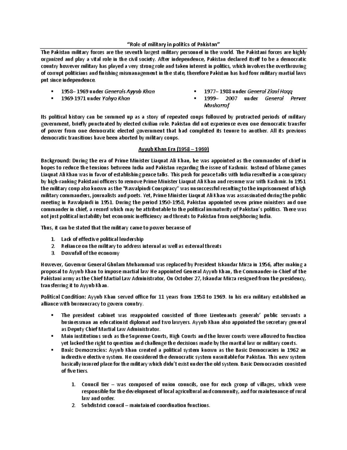 Pak Study-Assignment 2