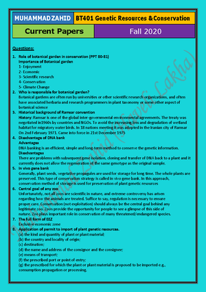 BT 402 M.C.Q file By Amaan Khan - Created by Amaan Khan BT 402 M.C file ...