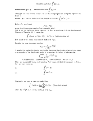 Midterm 3 2 -Trig Functions -Trig Limits -Trig Derivatives -Limits with e -Integration by - Math ...