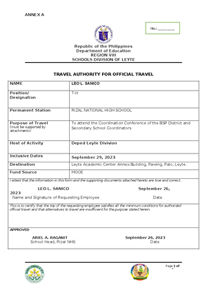 4th Quarter Portfolio-DAY-ACR - Republic of the Philippines Department ...