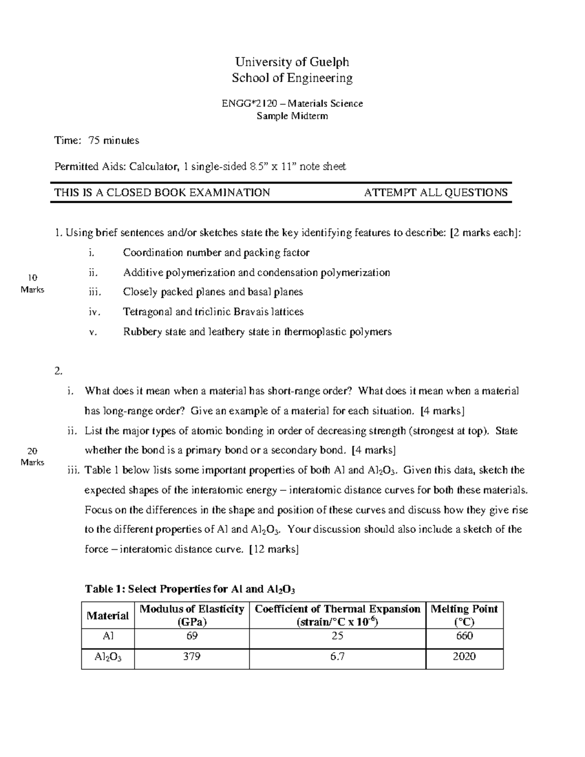 Midterm April 2015 - University of Guelph School of Engineering ENGG ...