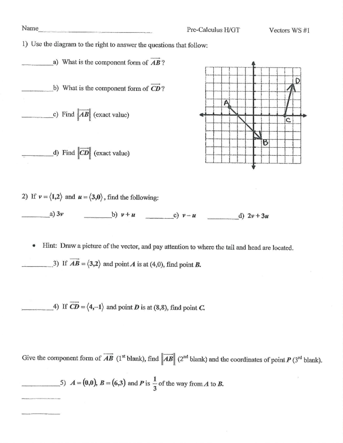 WS+-+Vectors+1+-+2022 - Name Vectors WS 1) Use the diagram to the right ...