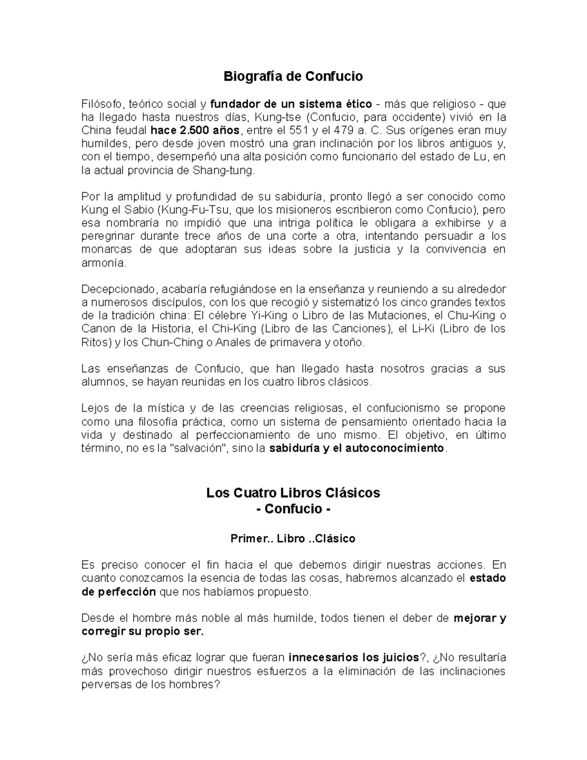 Biografia-Confucio - Runas y más - Biografía de Confucio Filósofo ...