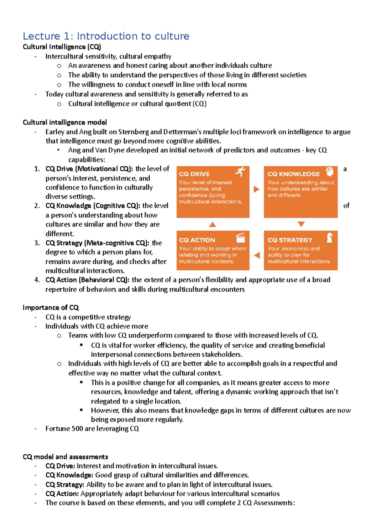 AMB120 lectures - all lecture notes together - Lecture 1: Introduction ...