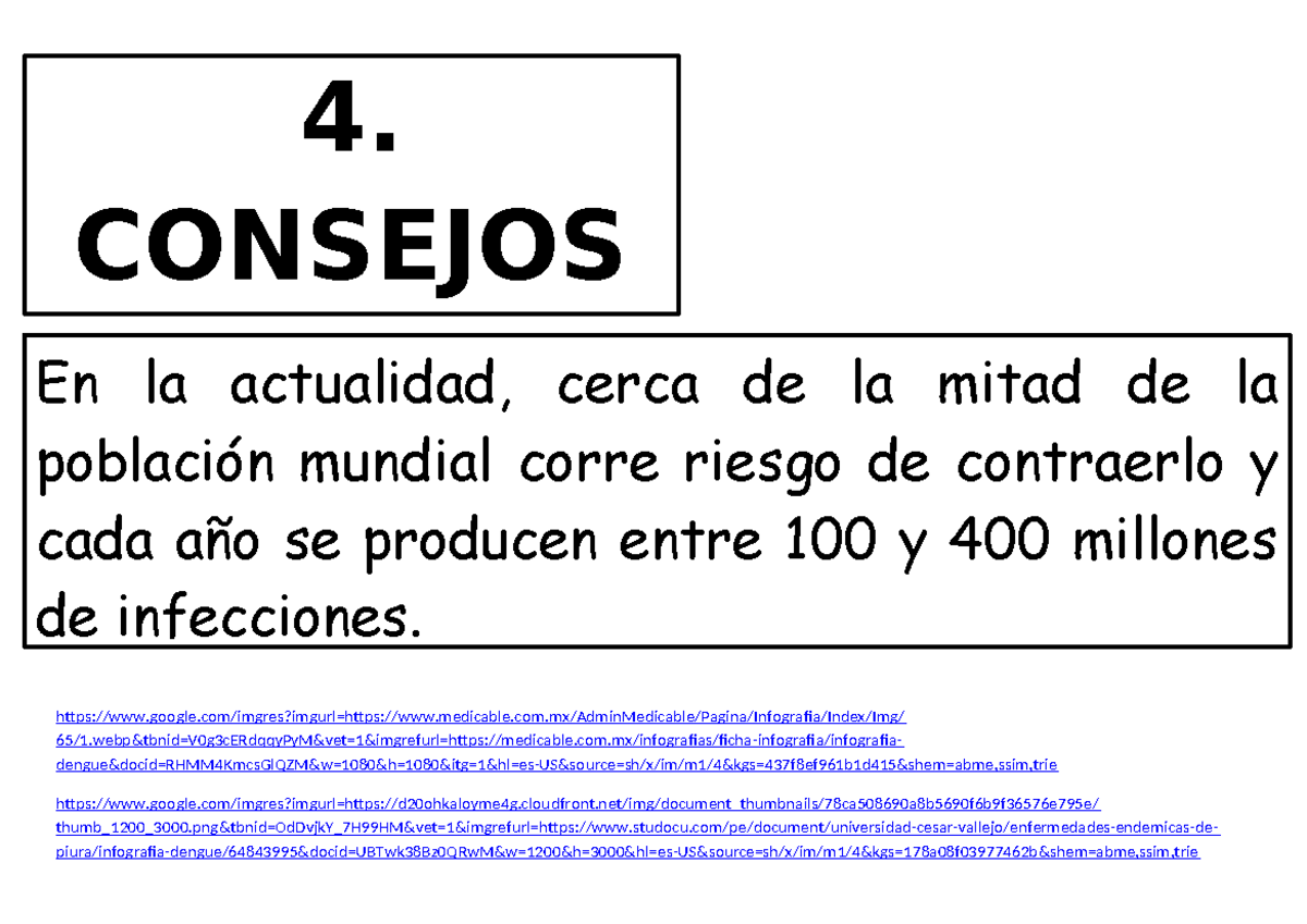 Letras sobre del Dengue - - Studocu