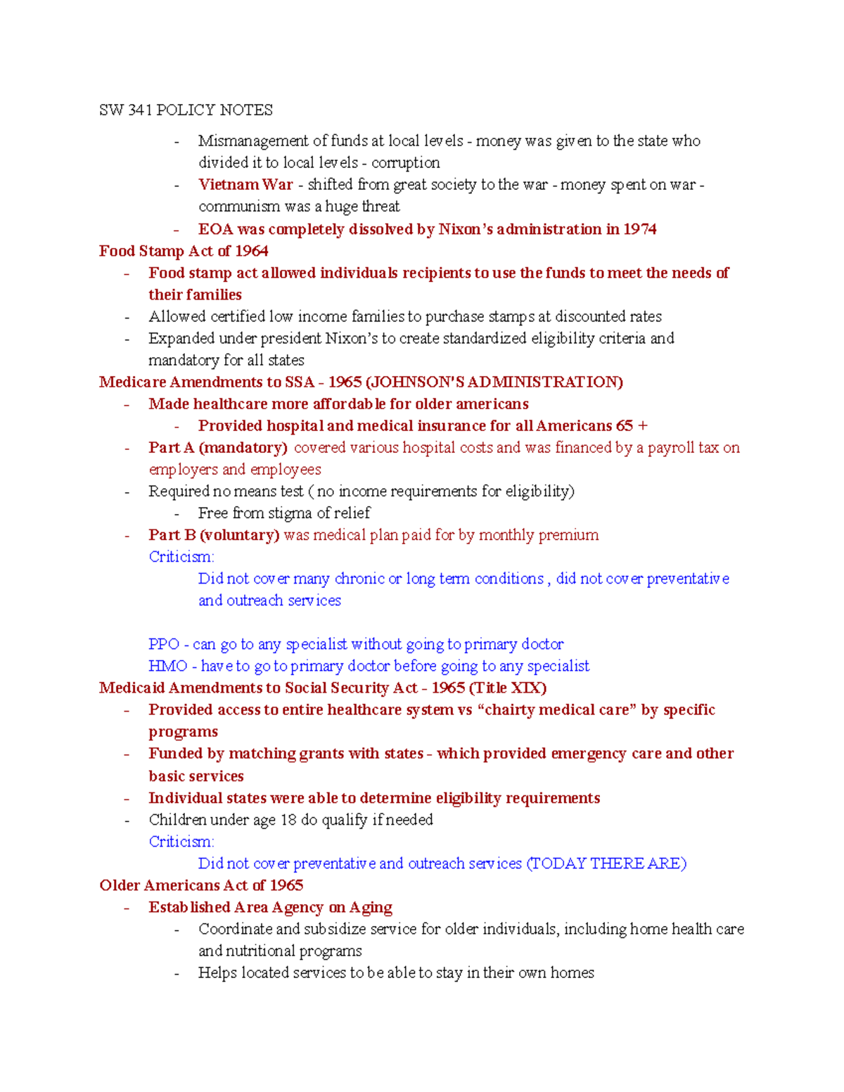 SW 341 (11) - This course is taught by Dr. B. This course students ...