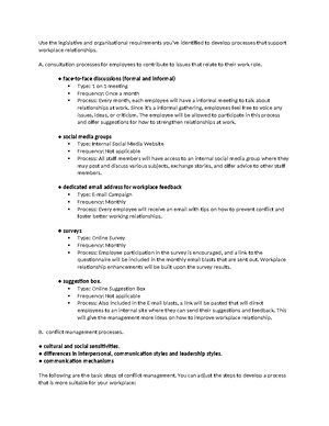 Internal Communication Policy and Procedures - As such, we will ...