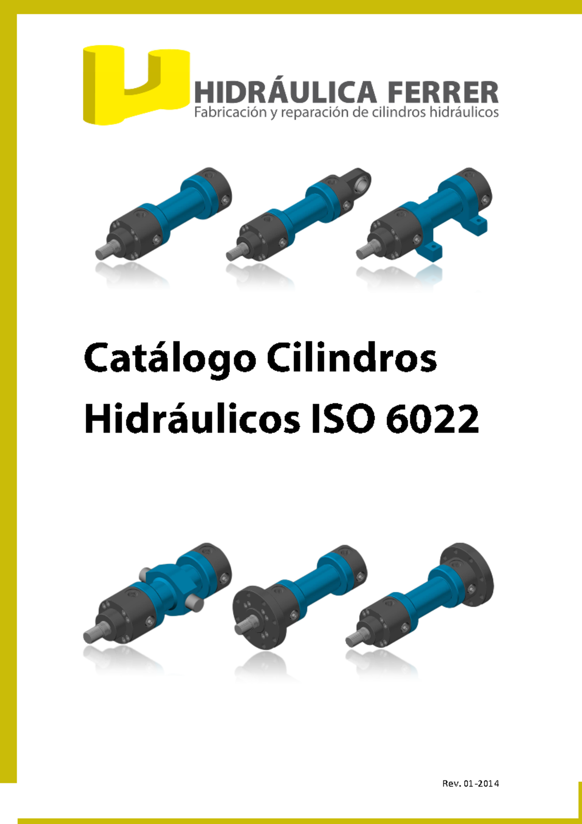 Actuadores Hidraulicos - Catálogo Cilindros Hidráulicos ISO 6022 ...