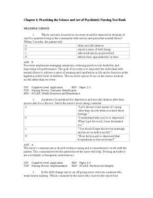 Randy VSim Document - Mental Health Case: Randy Adams Documentation ...