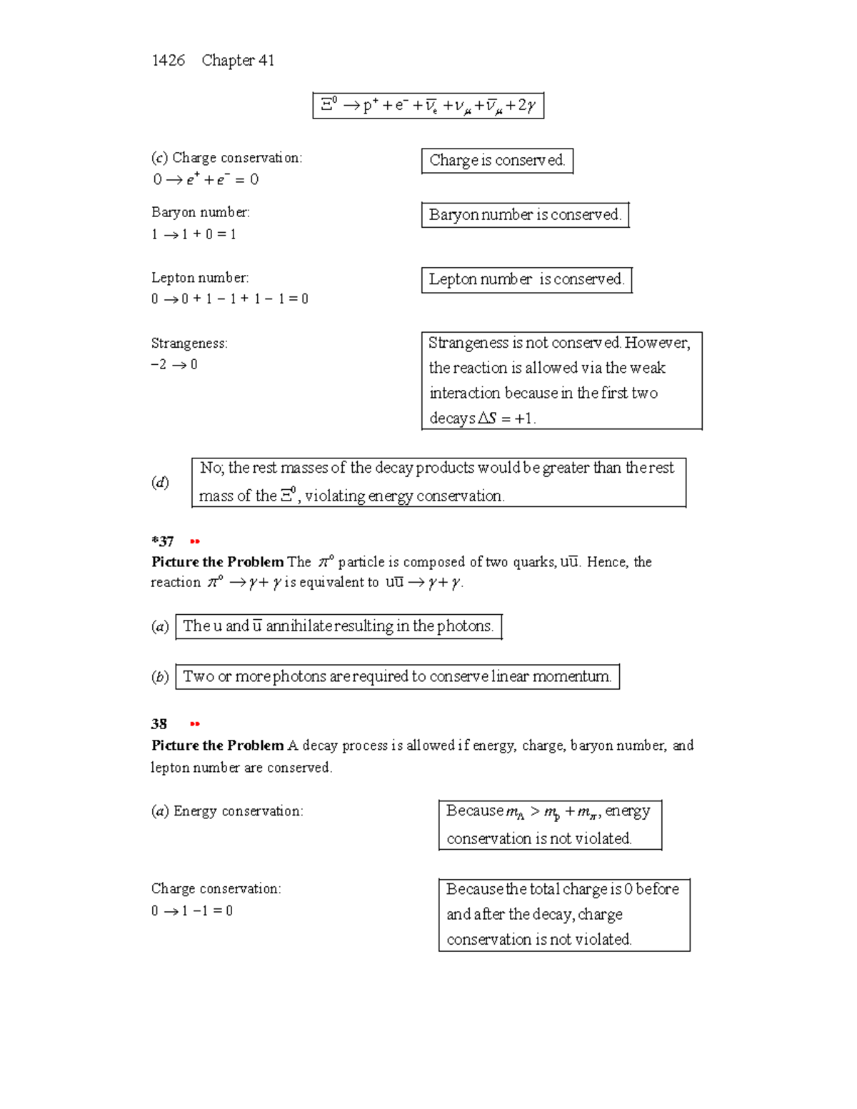 Physics Material (294) - 1426 Chapter 41 p e ν e νμ νμ 2 γ 0 Ξ → ...