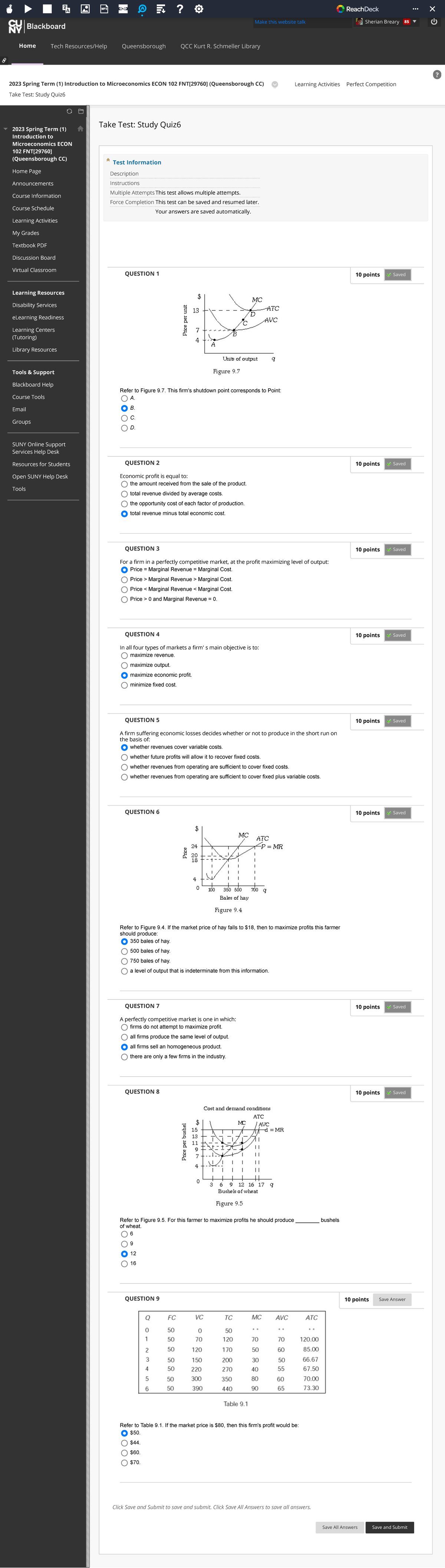 Take Test Study Quiz6 – 2023 Spring Term - Take Test: Study Quiz 2023 ...