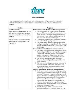 COM 127 Communication Role Comparison Graphic Organizer Template - You ...