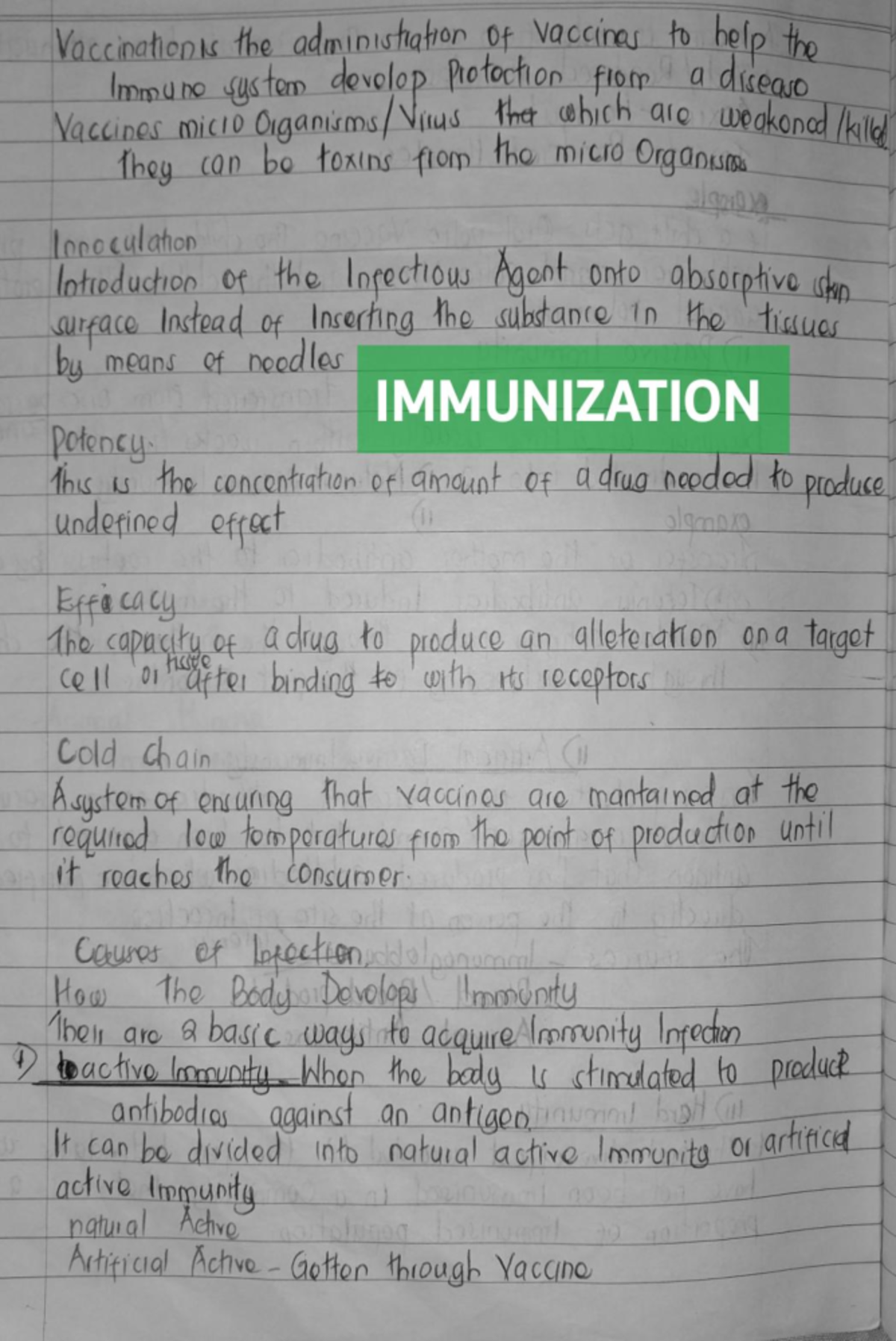 Immunization - Public health students at the KMTC may benefit at large ...