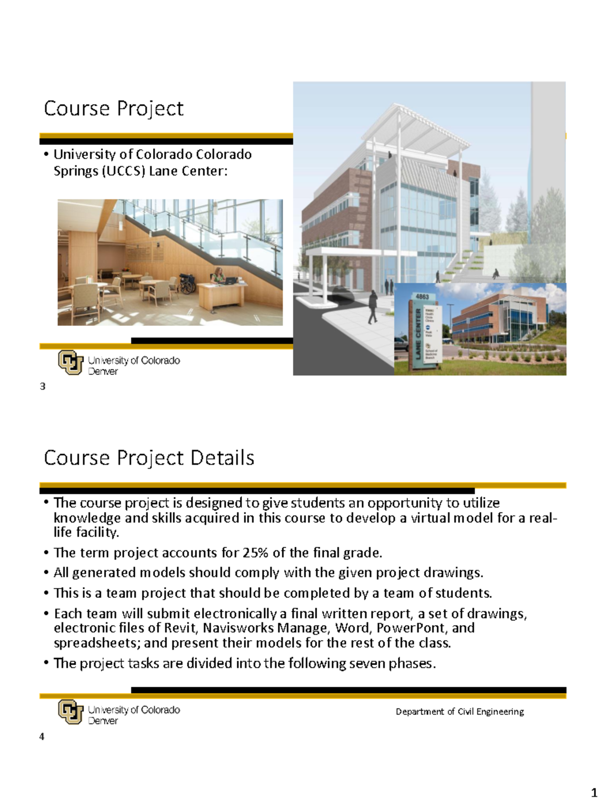Course Project - Department of Civil Engineering Course Project ...