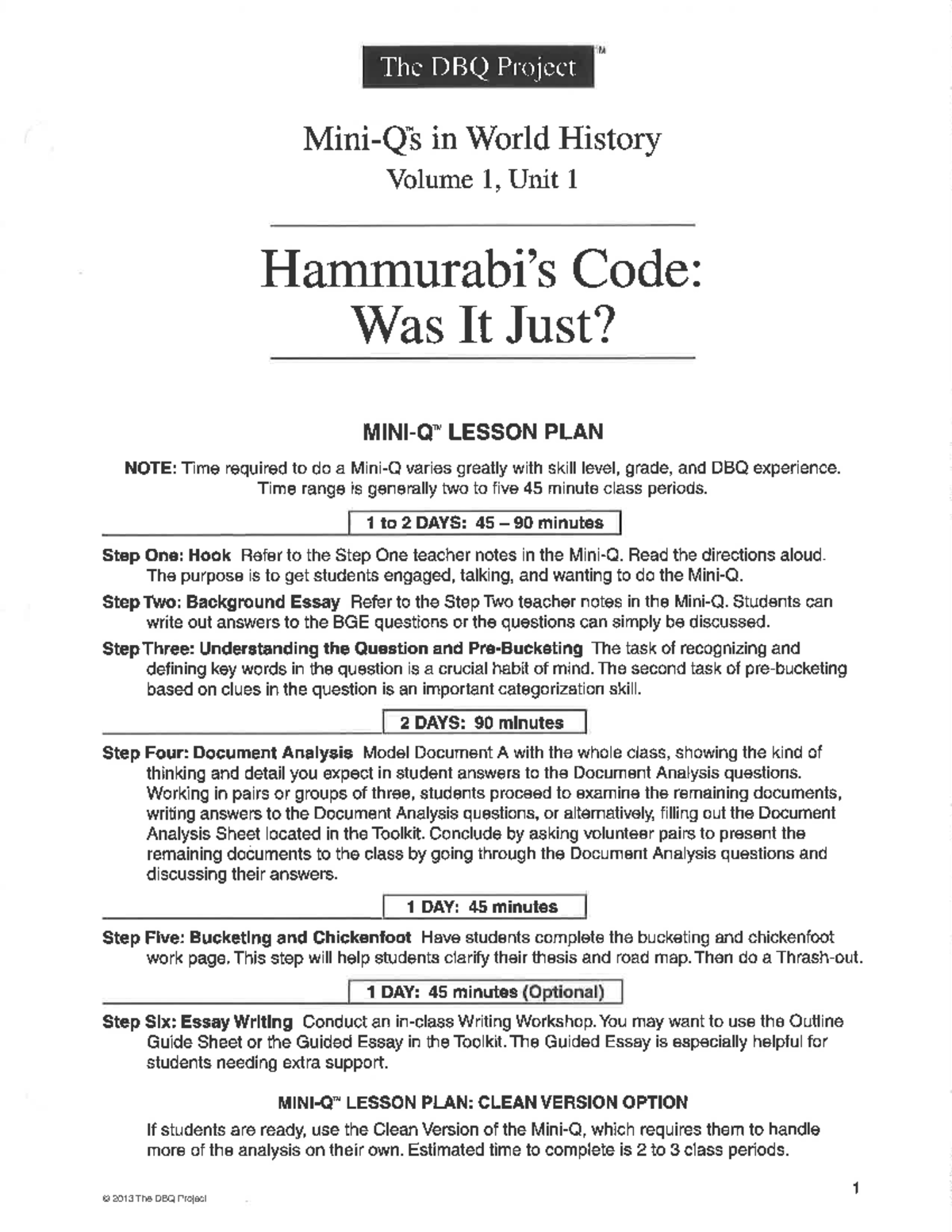 Unit 01 Hammurabi s Code - Studocu