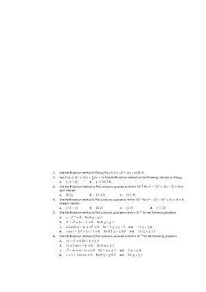 Solution Manual of Numerical Methods for Engineers by Chapra [ 6th ...