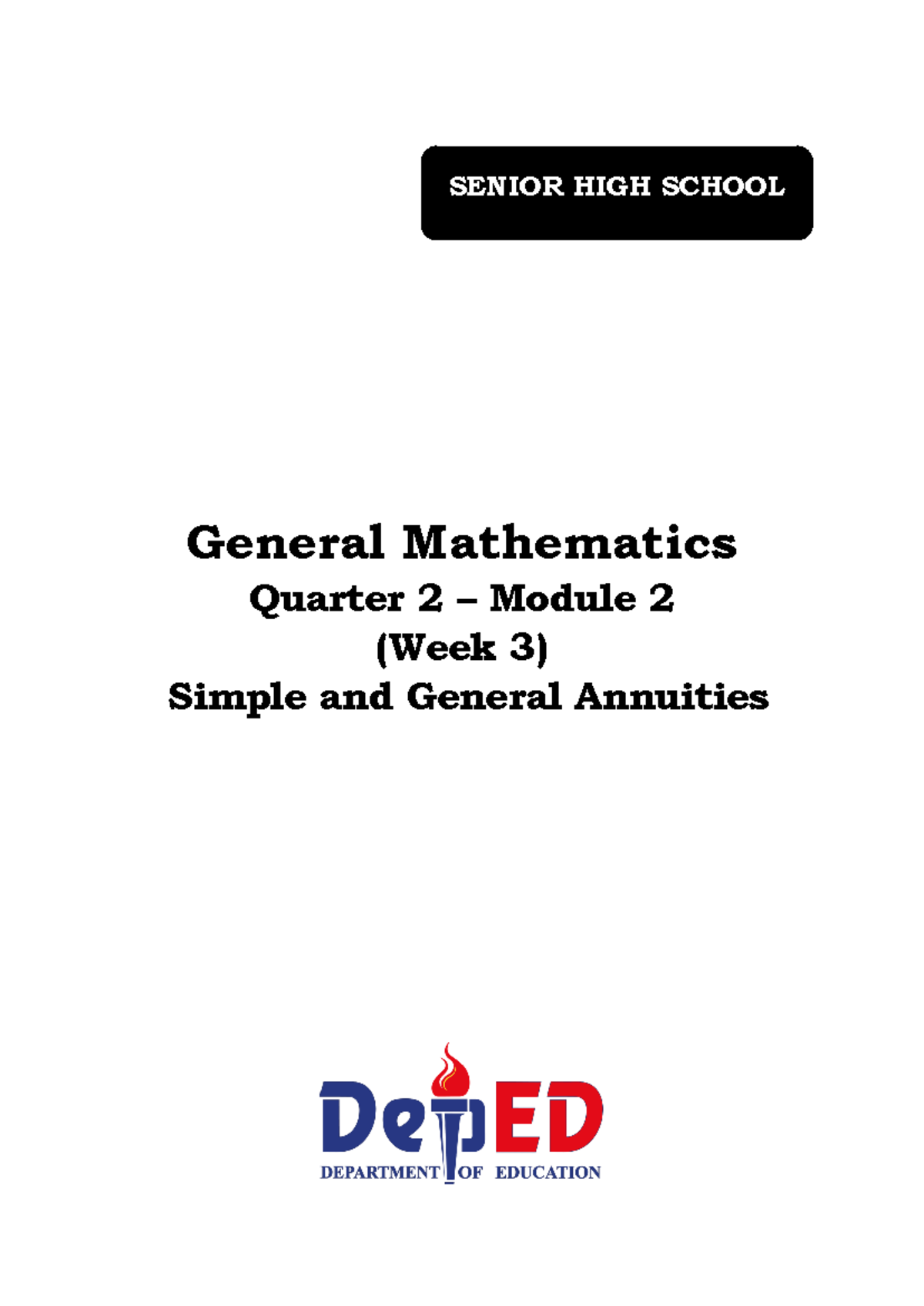 GEN-MATH Q2 WEEK-3 Module-2 Simple-AND- General- Annuities FOR ...