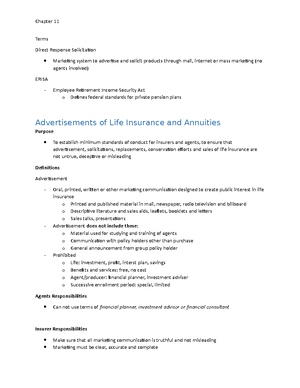 Chapter 7 - Health Policy Provisions, Clauses and Riders Mandatory ...