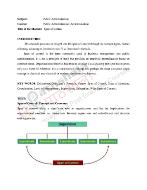 administrative law - Public Administration - Studocu