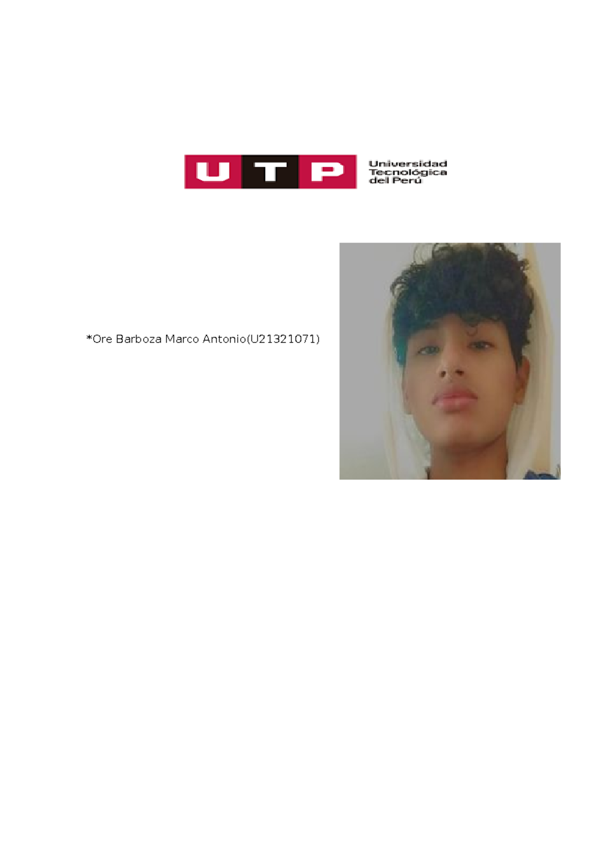 Talking about my childhood-Ore Marco - *Ore Barboza Marco Antonio ...