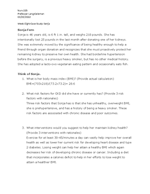 N225 Week 2 Discussion post - N225 Week 2 Discussion post Discuss the ...