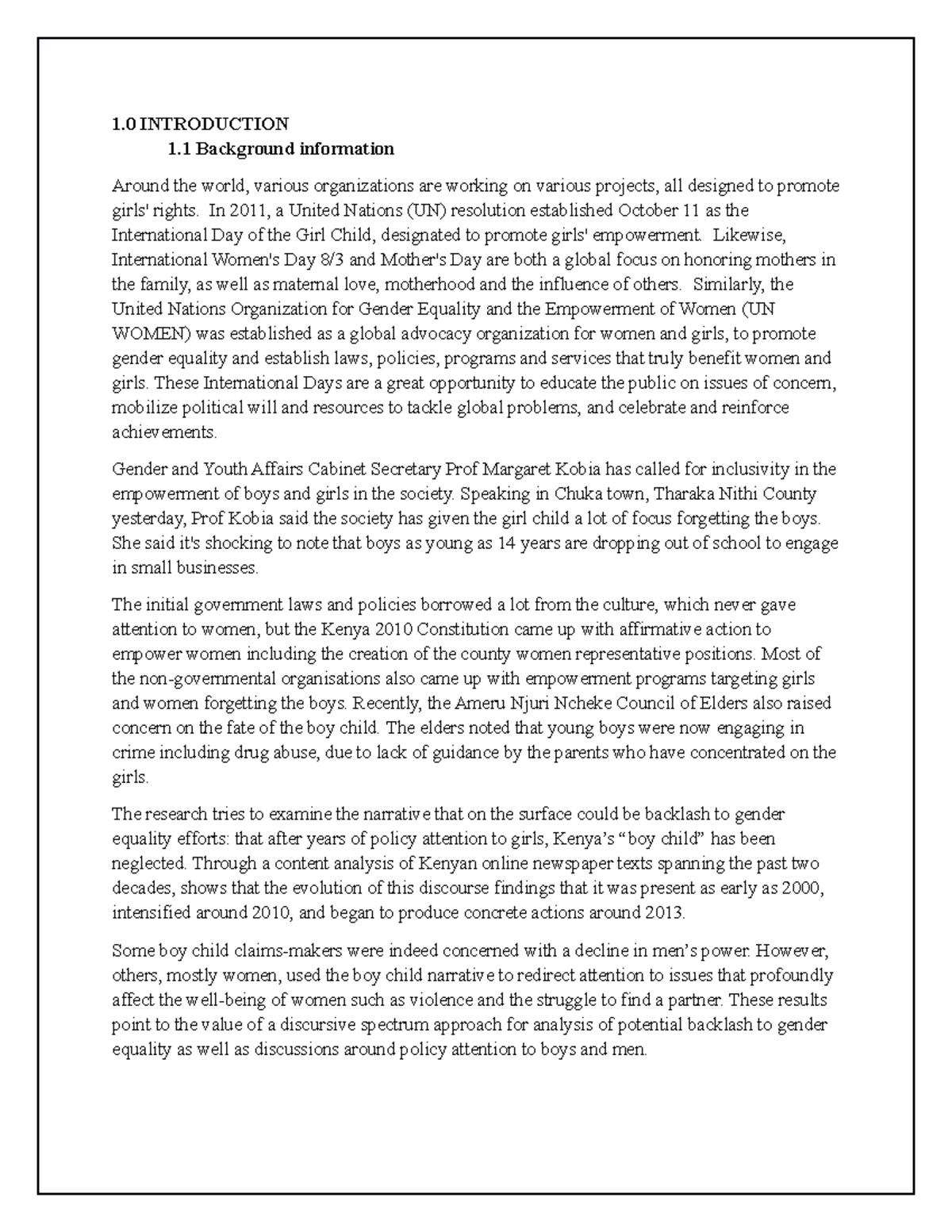 Assignment 7 - do more research work - 1 INTRODUCTION 1 Background ...