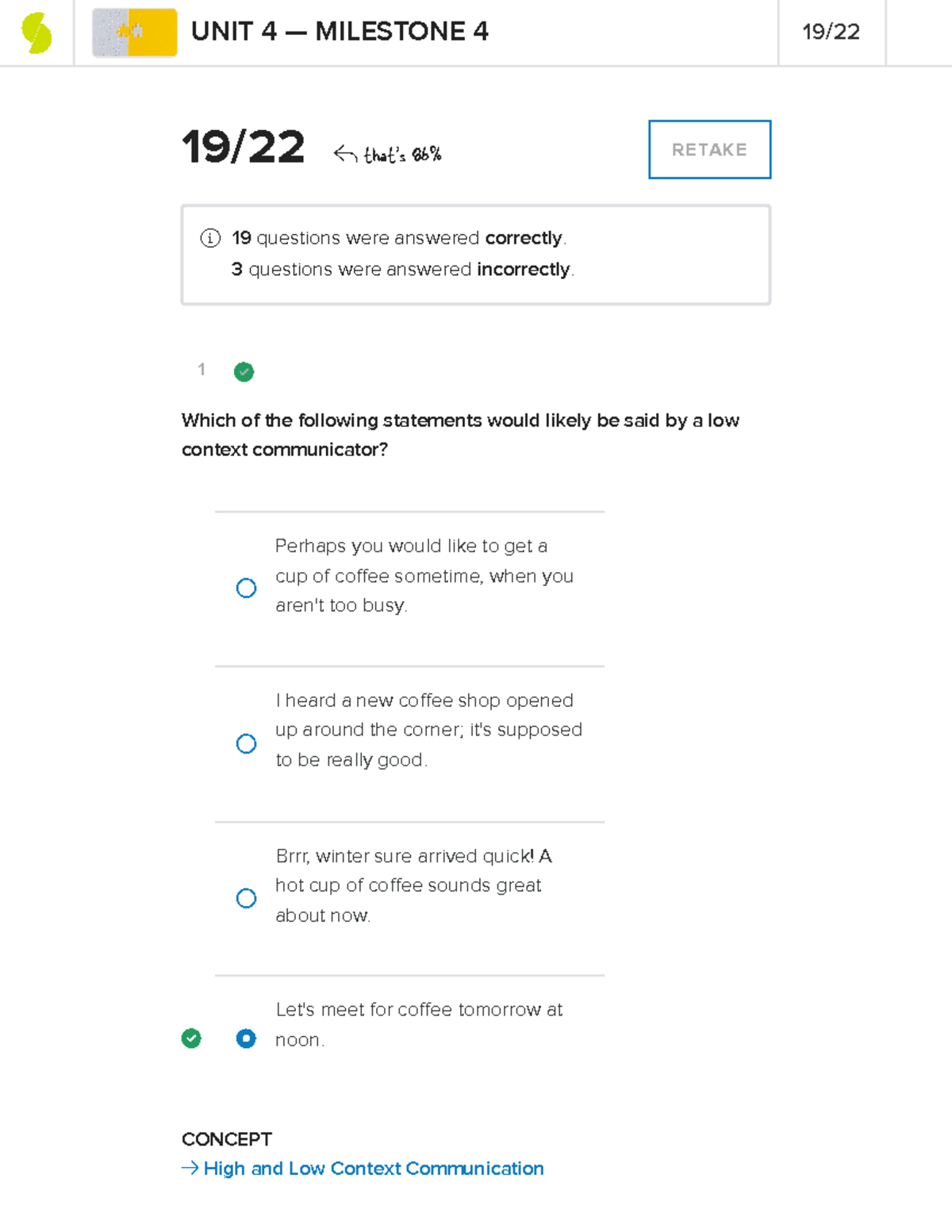Conflict resolution unit 4 - 1 CONCEPT → High and Low Context ...