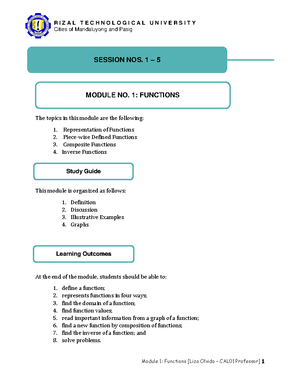 IED- Handouts - some handsout - RIZAL TECHNOLOGICAL UNIVERSITY Brgy ...