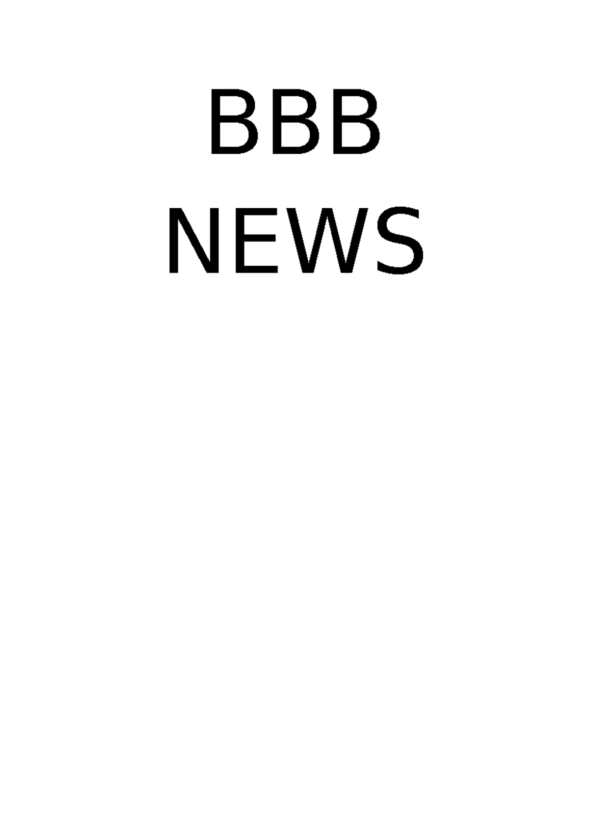 BBB NEWS - Constitutional and Criminal law - BBB NEWS - Studocu