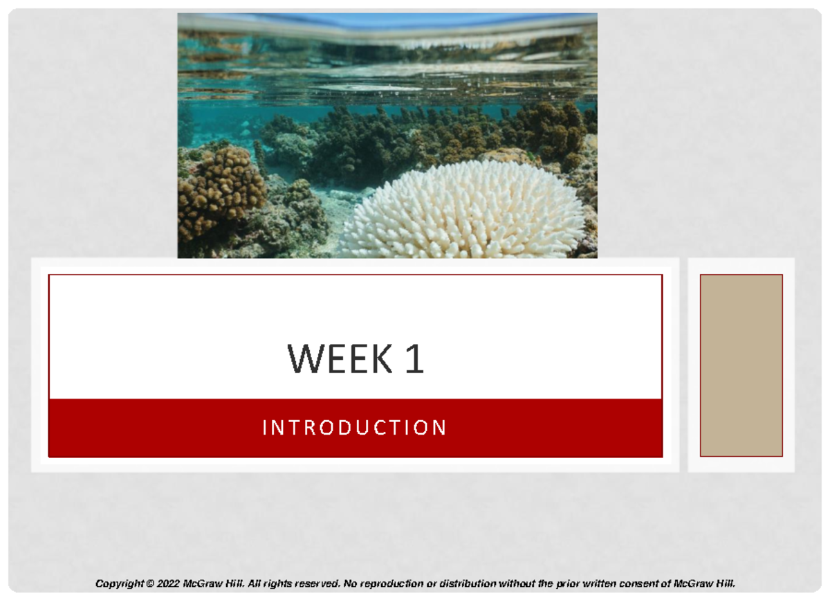 Week 1 Intro - chapter 1 slides - I N T R O D U C T I O N WEEK 1 1- • Finance: A Quick Look ...