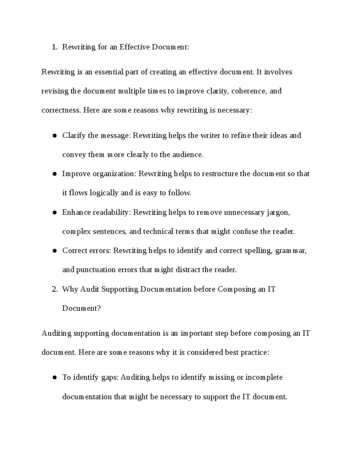 WK 5 Rewriting and Tool Kit - Rewriting for an Effective Document ...