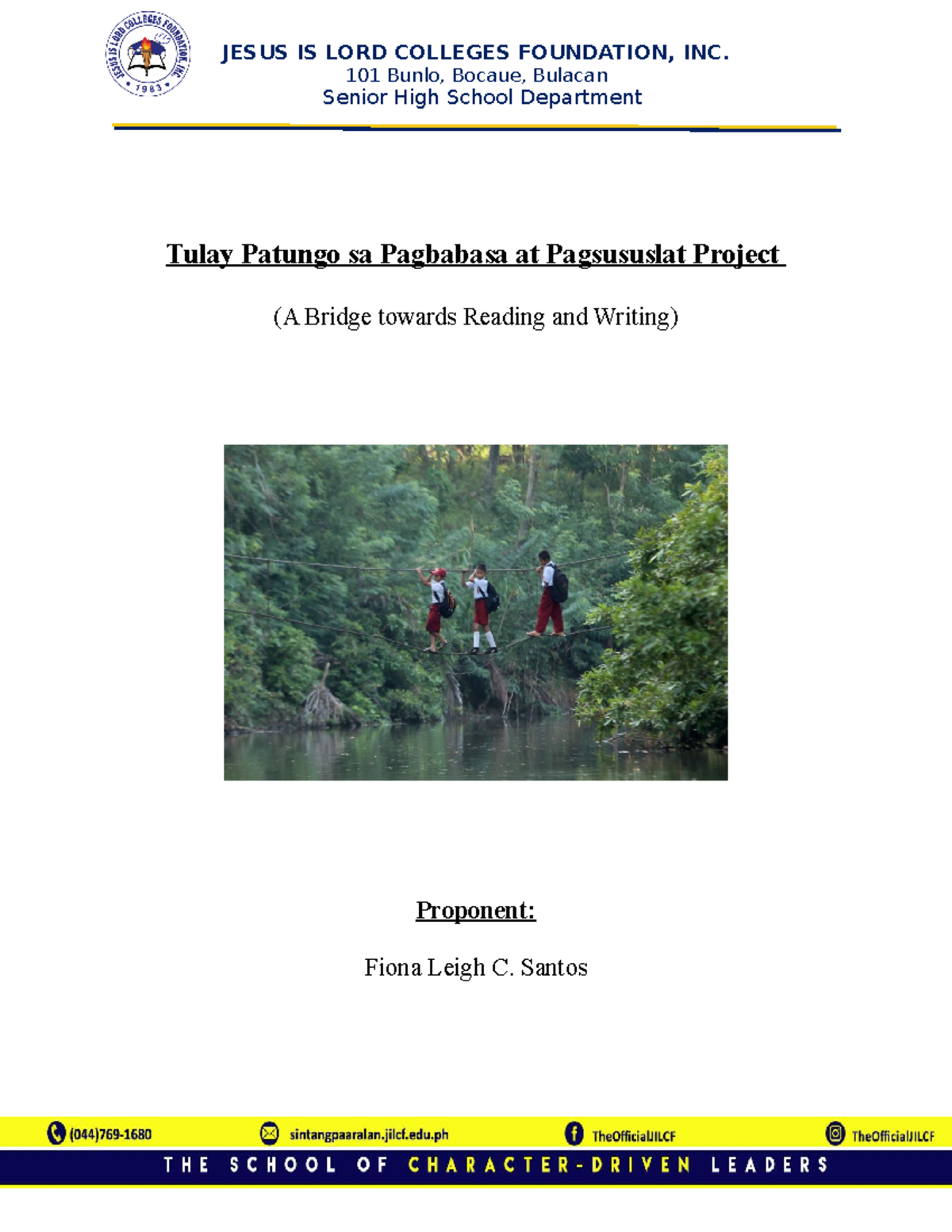RAW Midterm Project Proposal Template - 101 Bunlo, Bocaue, Bulacan ...