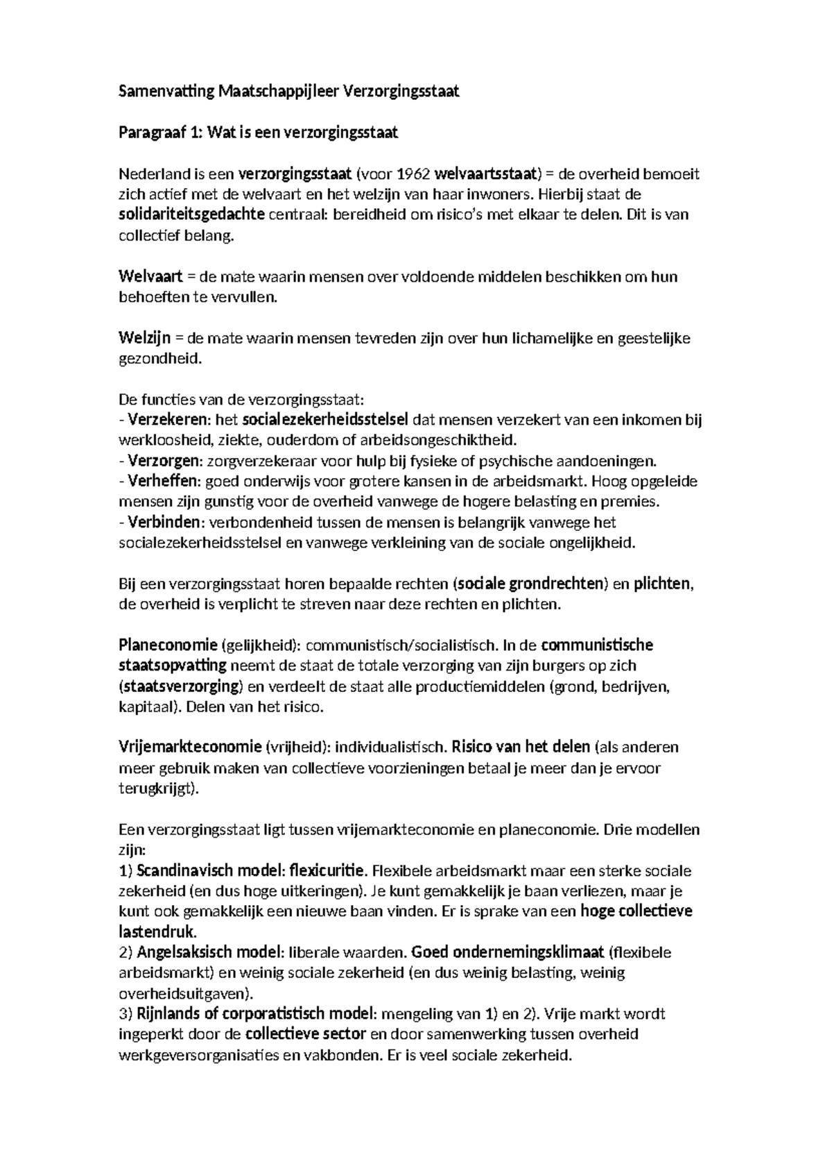 Samenvatting maatschappijleer thema 4 - Samenvatting Maatschappijleer ...