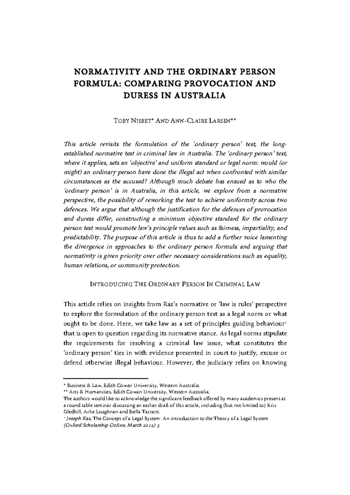 10 Nisbet-and-Larsen - Essay on provocation - NORMATIVITY AND THE ...