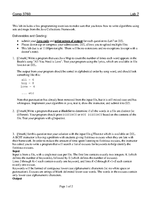 Week3 hash tables - Programming Assignment 3: Hash Tables and Hash Functions Revision: March 29 ...